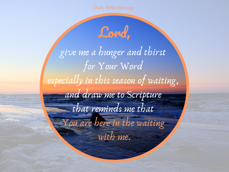 10 Prayers to Pray When You’re Waiting on God – Daily Bible Message